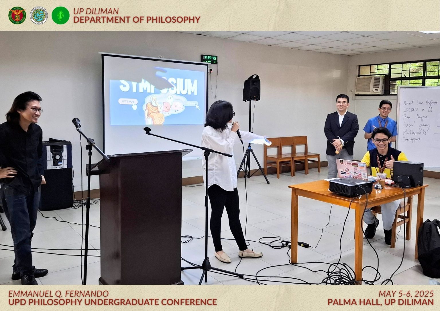 UP Diliman Department of Philosophy Hosts the Inaugural Emmanuel Q. Fernando Philosophy ...